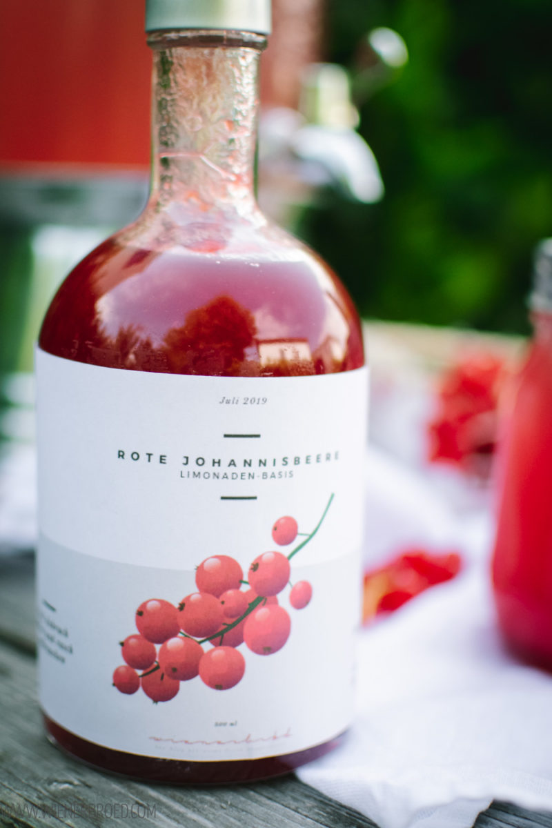 Johannisbeer-Limonade - Wienerbrød