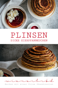 Rezept für Plinsen | Kindheit-Pfannkuchen - Wienerbrød - skandinavisch ...
