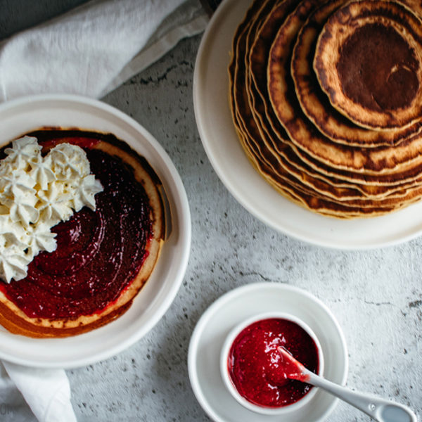 Rezept für Plinsen | Kindheit-Pfannkuchen - Wienerbrød - skandinavisch ...
