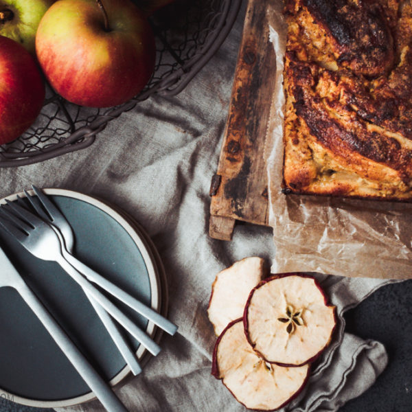 Apfel-Marzipan-Striezel - Wienerbrød - skandinavisch backen