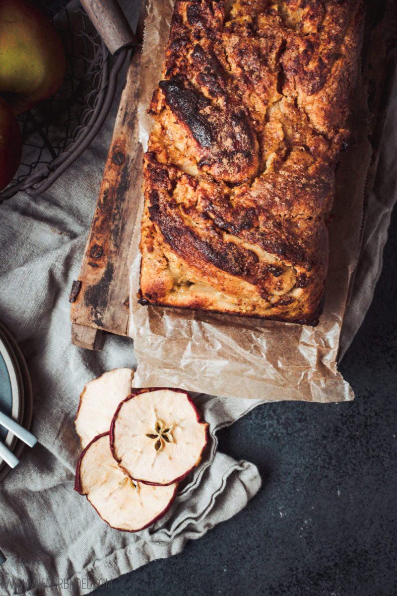 Apfel-Marzipan-Striezel - Wienerbrød - skandinavisch backen